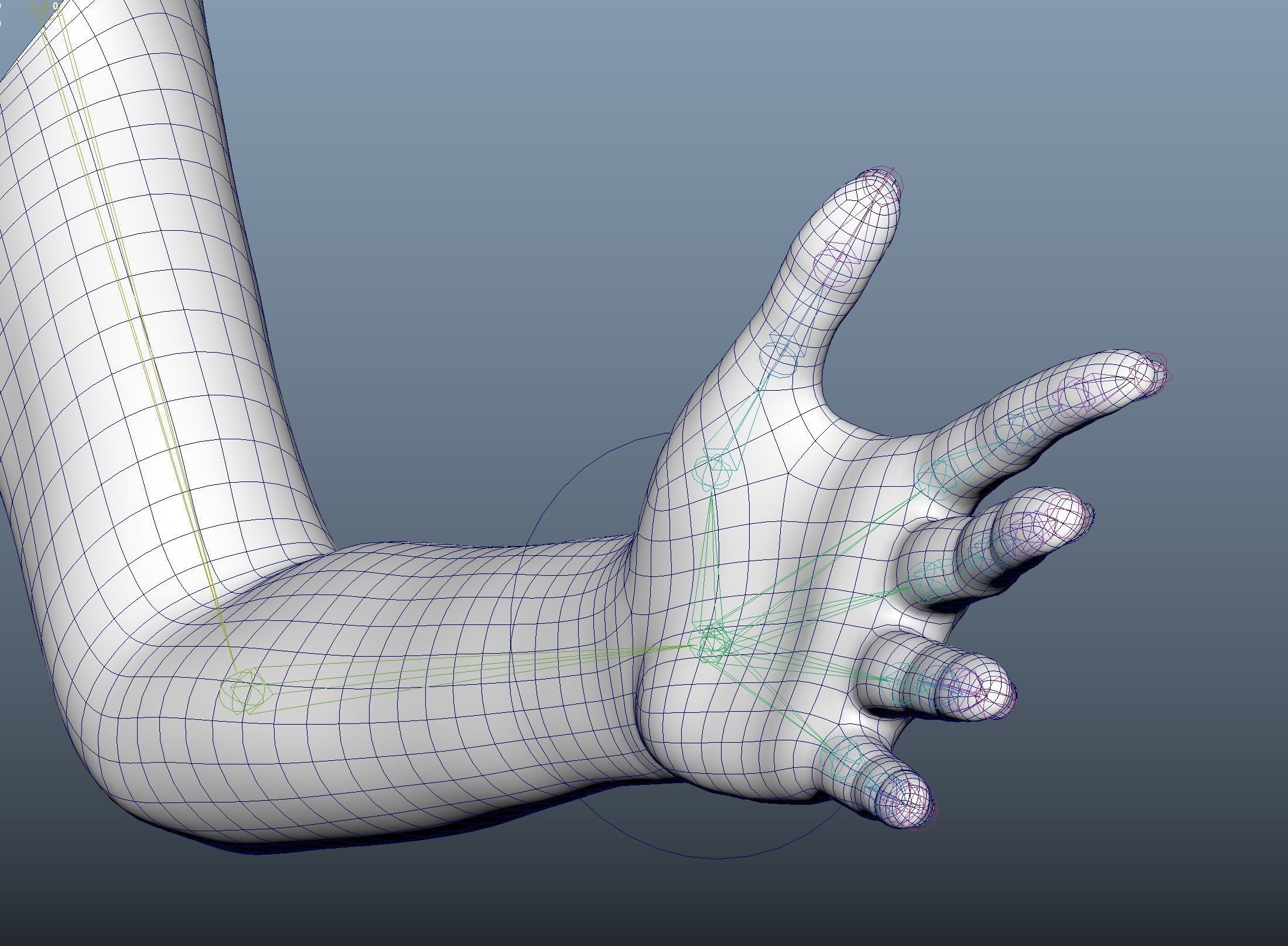 3D model Hand Rigged VR / AR / low-poly | CGTrader