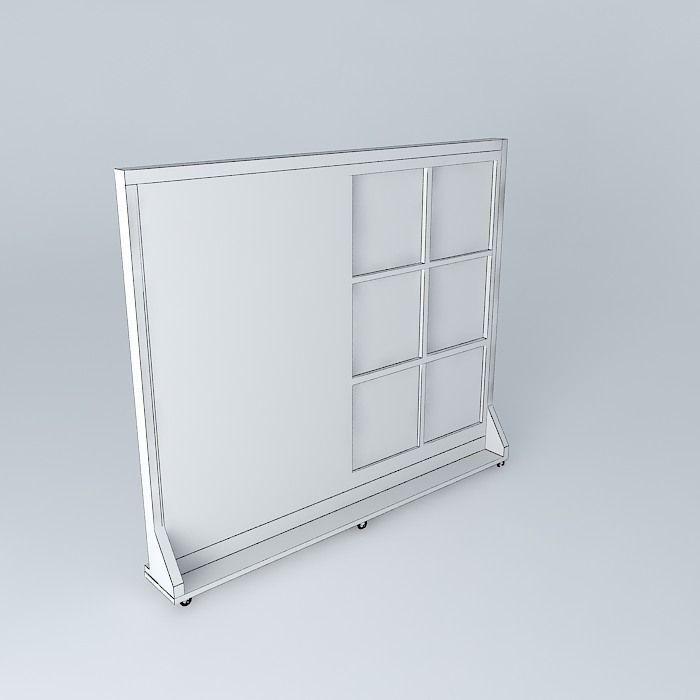 Mobile double wall free 3D model | CGTrader