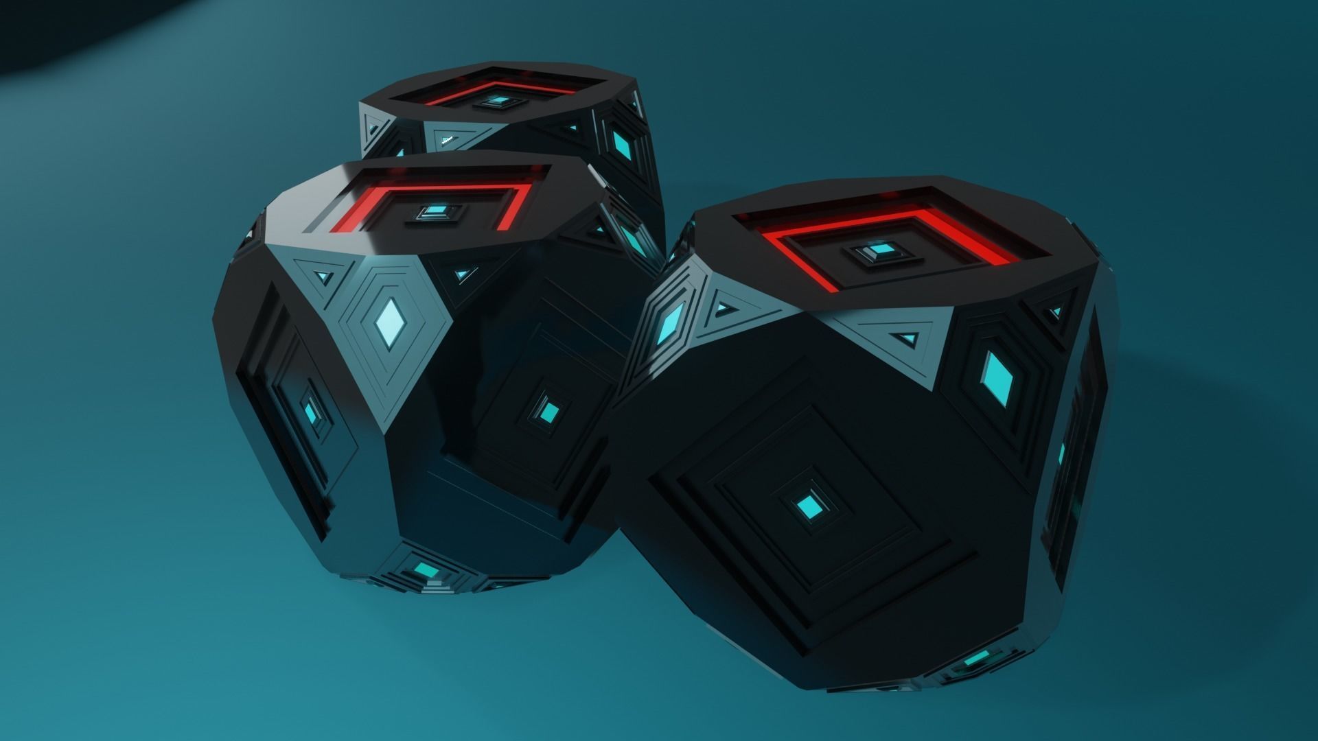 SciFi Cargo Pod 3D model | CGTrader