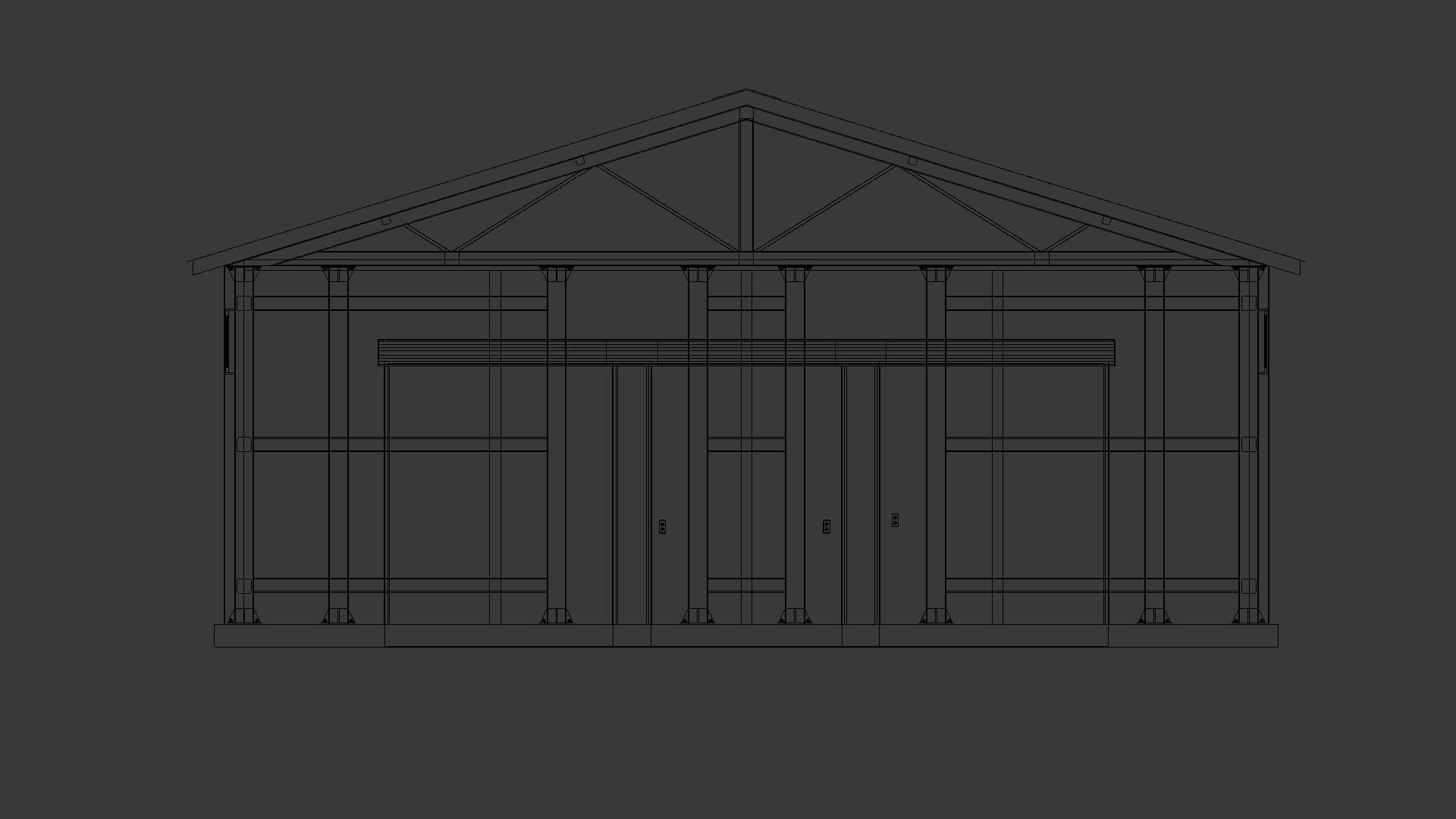 Trading warehouse 3D model | CGTrader