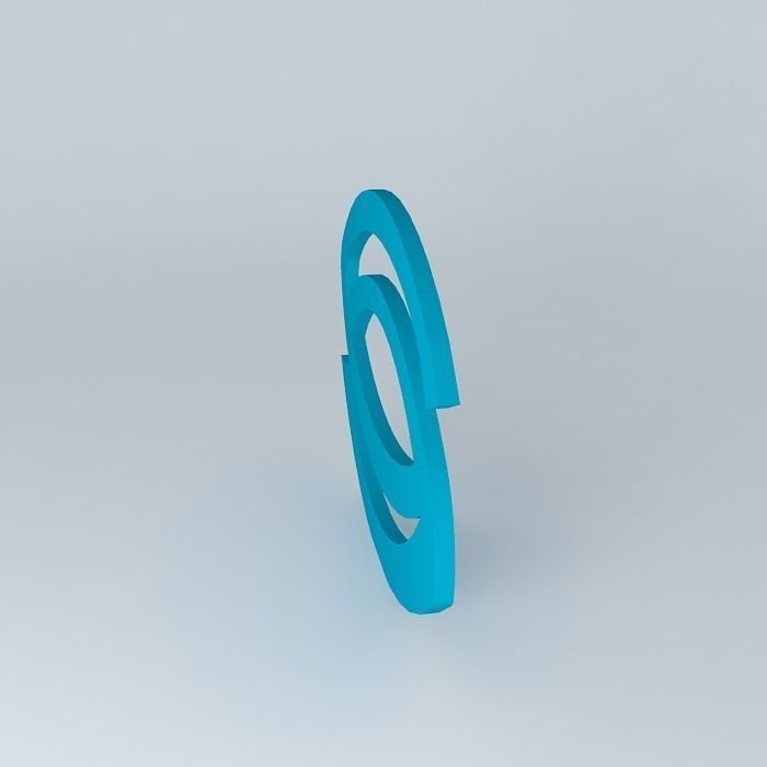 Sagem logo free 3D model | CGTrader