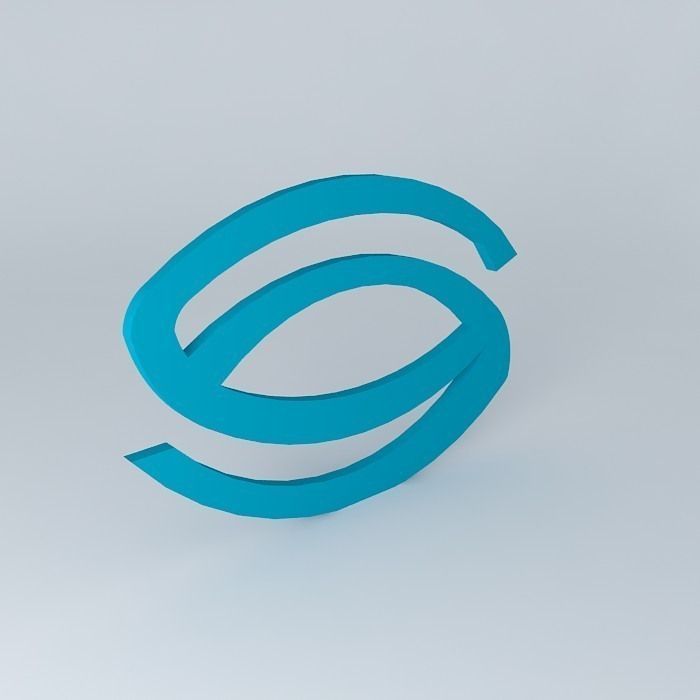 Sagem logo free 3D model | CGTrader