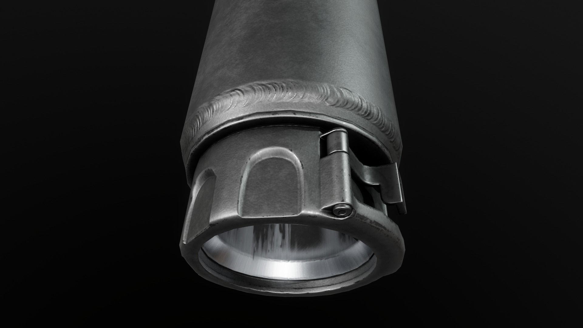 3D model Surefire SOCOM338-TI Suppressor and SFMB-338 Muzzle Brake VR ...