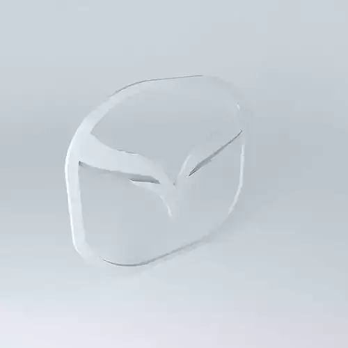 Mazda logo free 3D model | CGTrader