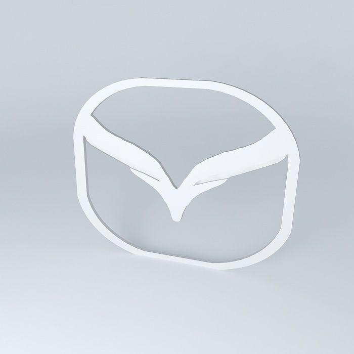 Mazda logo free 3D model | CGTrader