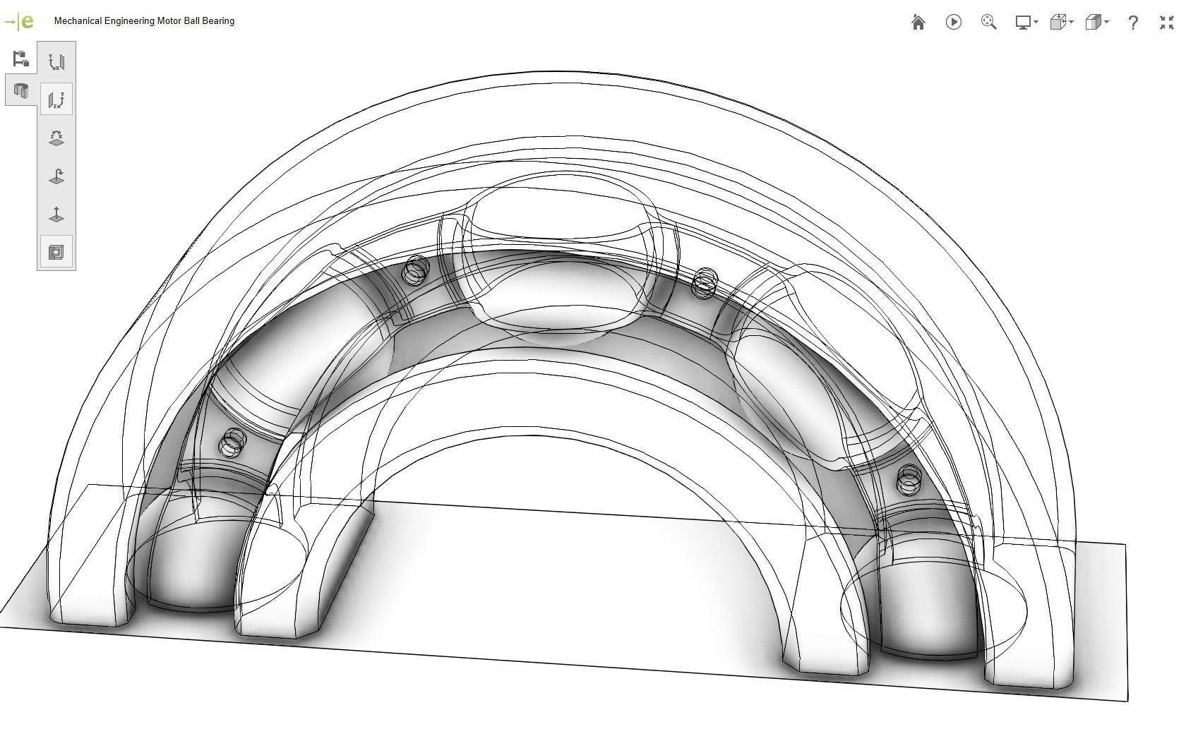 Ball Bearing 3D model 3D printable | CGTrader