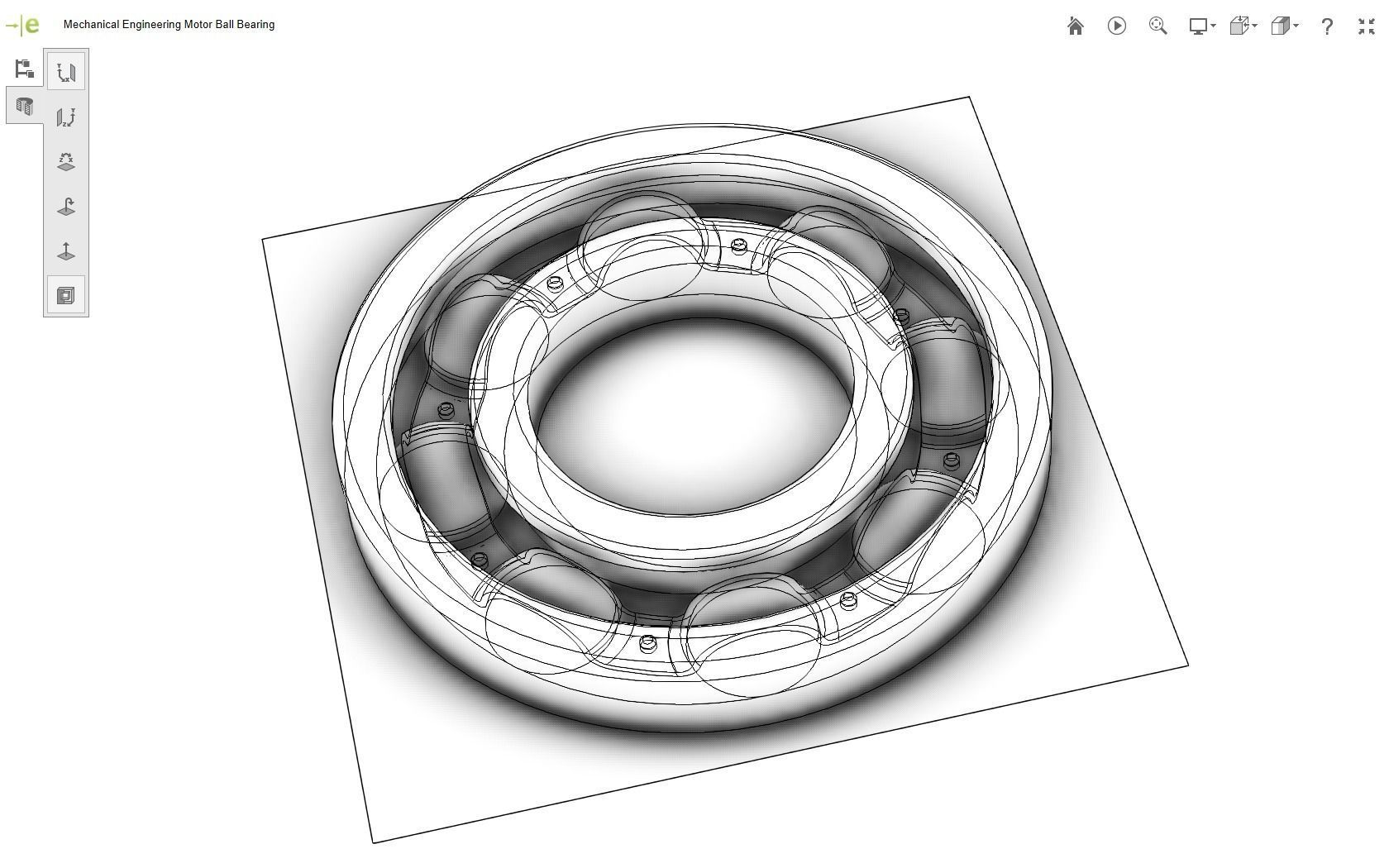 Ball Bearing 3D model 3D printable | CGTrader