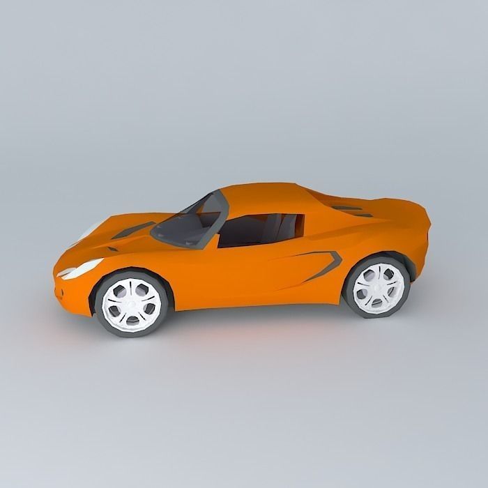 Lotus Elise free 3D model | CGTrader