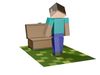 Minecraft Sad Steve 3D model | CGTrader