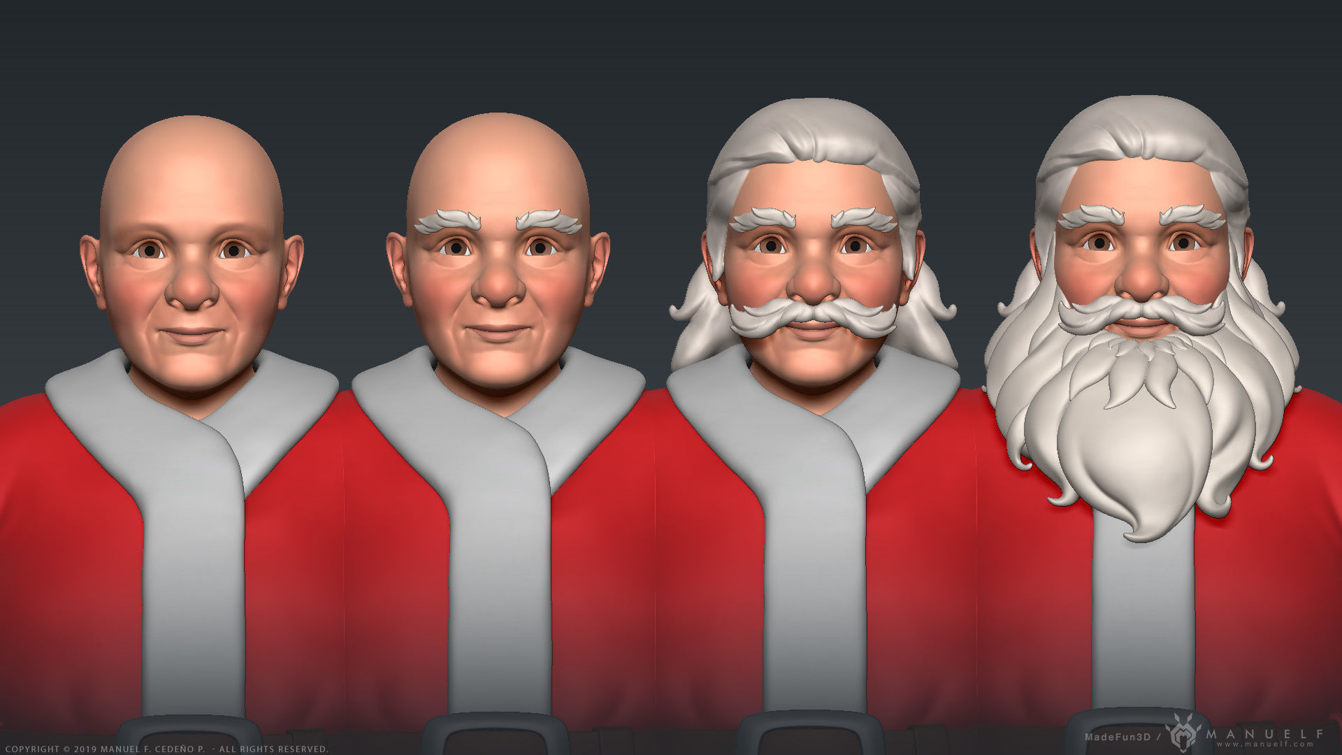 Santa Claus 3D model | CGTrader
