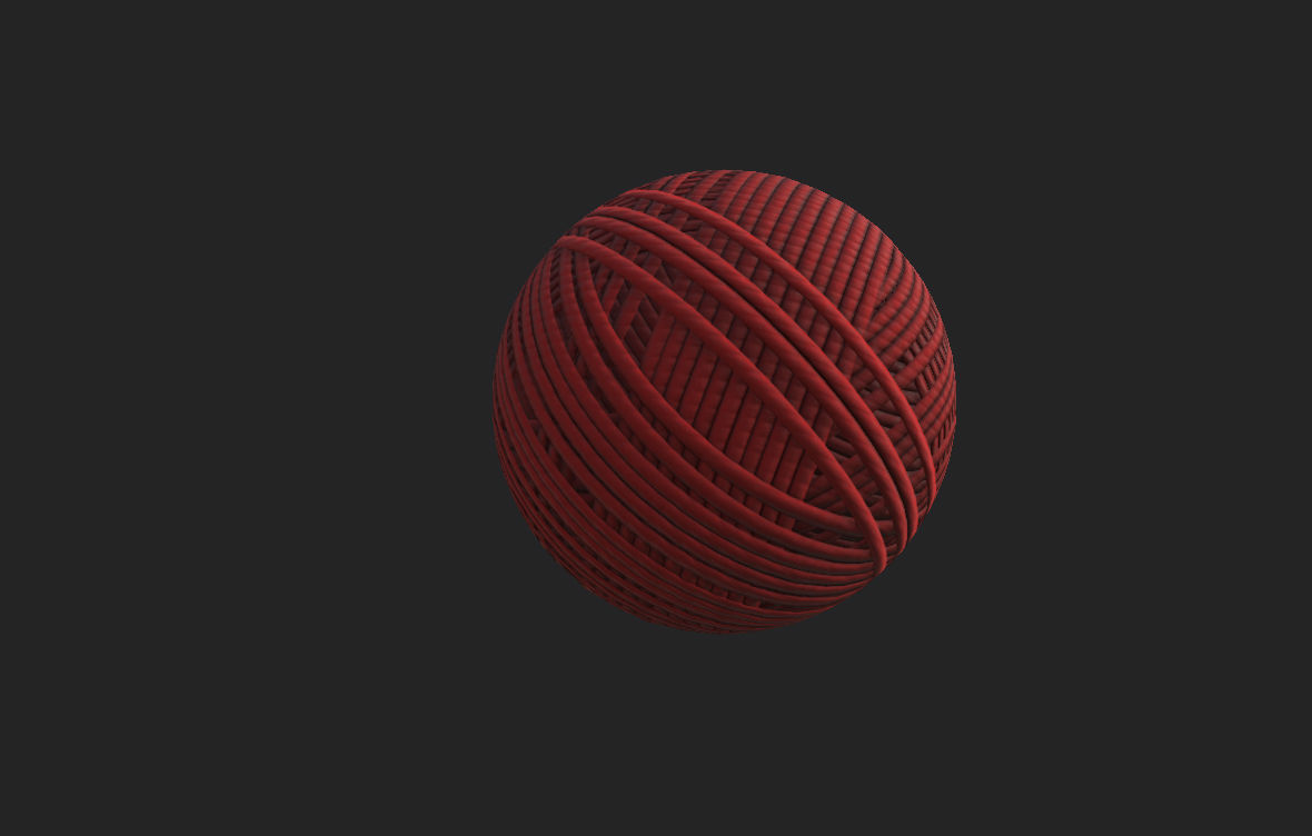 3D model Ball of Yarn VR / AR / low-poly | CGTrader