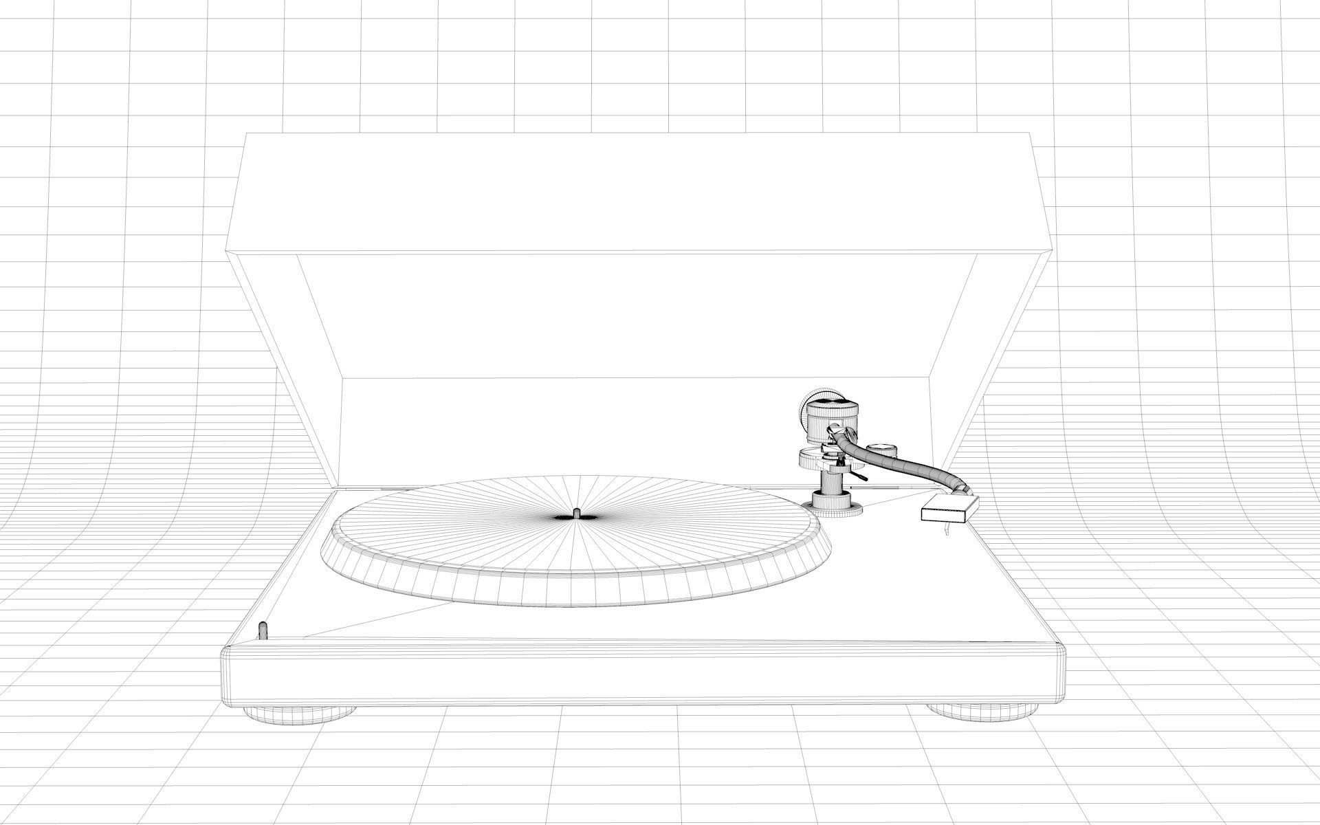 Turntable Deck 3D model | CGTrader