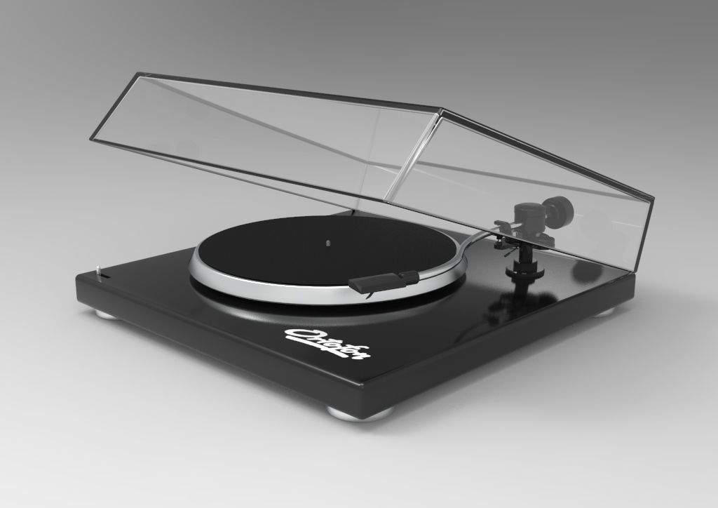 Turntable Deck 3D model | CGTrader