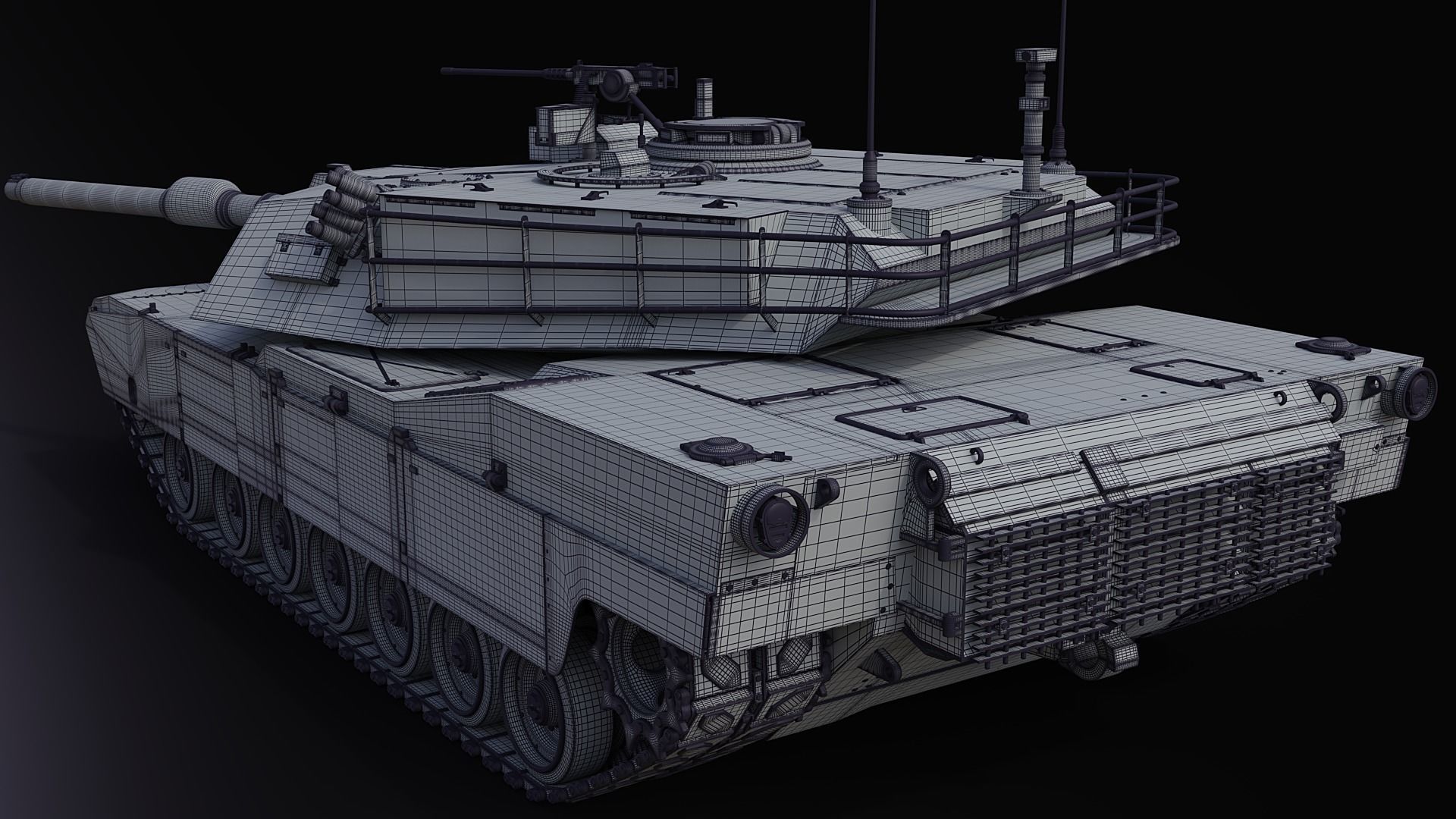 M1 Abrams 3D model | CGTrader