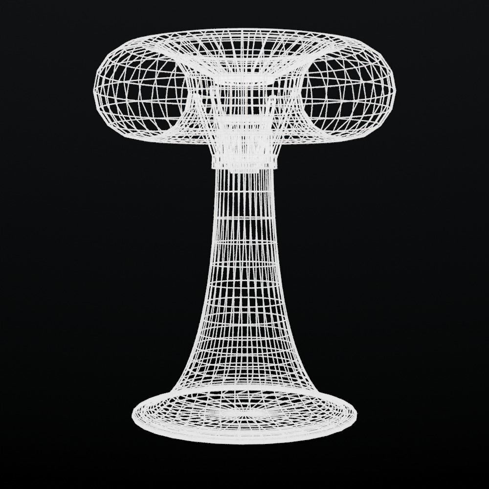 Donut Lamp free 3D model | CGTrader