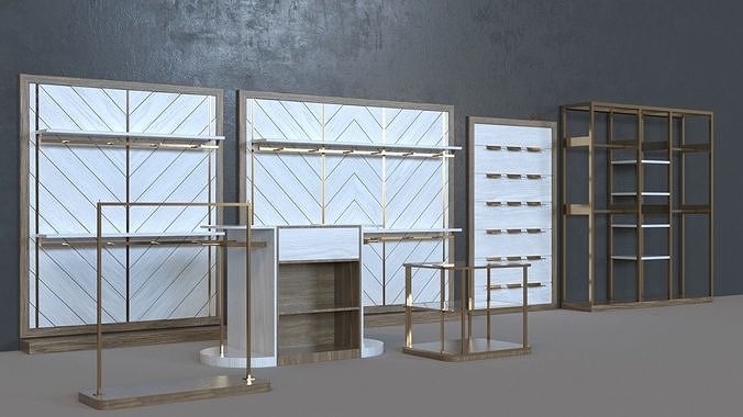Store Stand 3D model | CGTrader