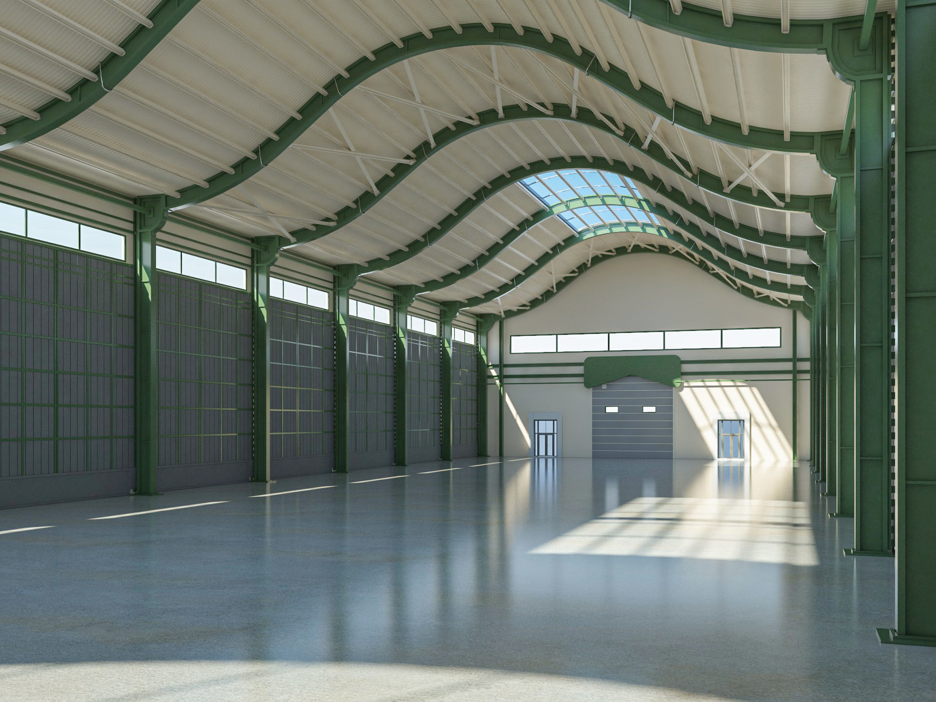Warehouse 4 interior model 3D model | CGTrader