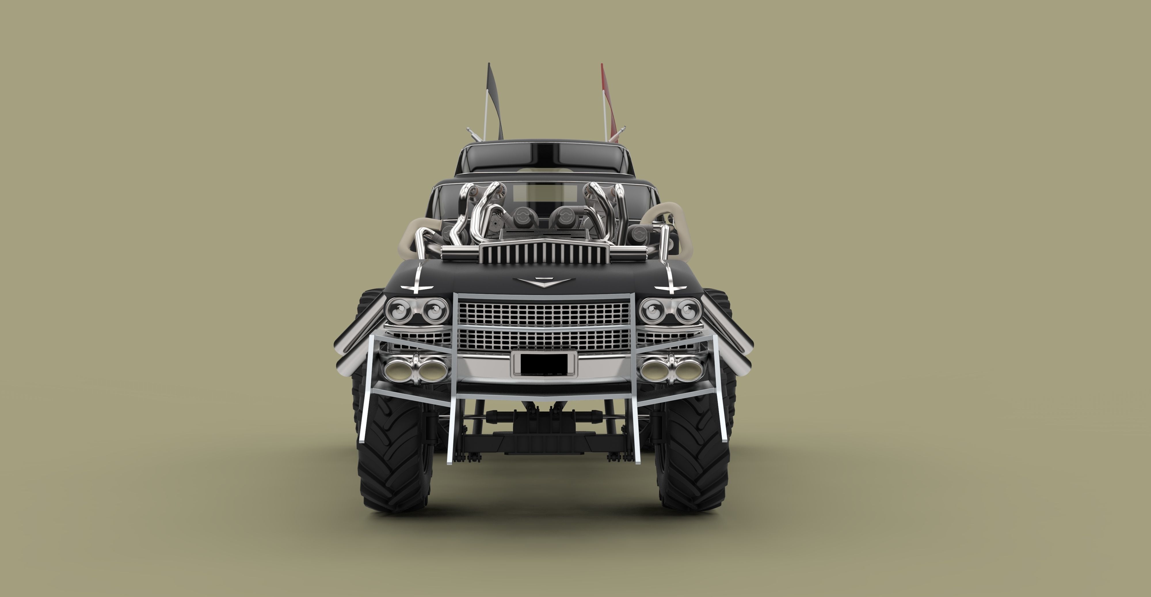 Gigahorse from the movie Mad Max Fury road 2015 3D model | CGTrader