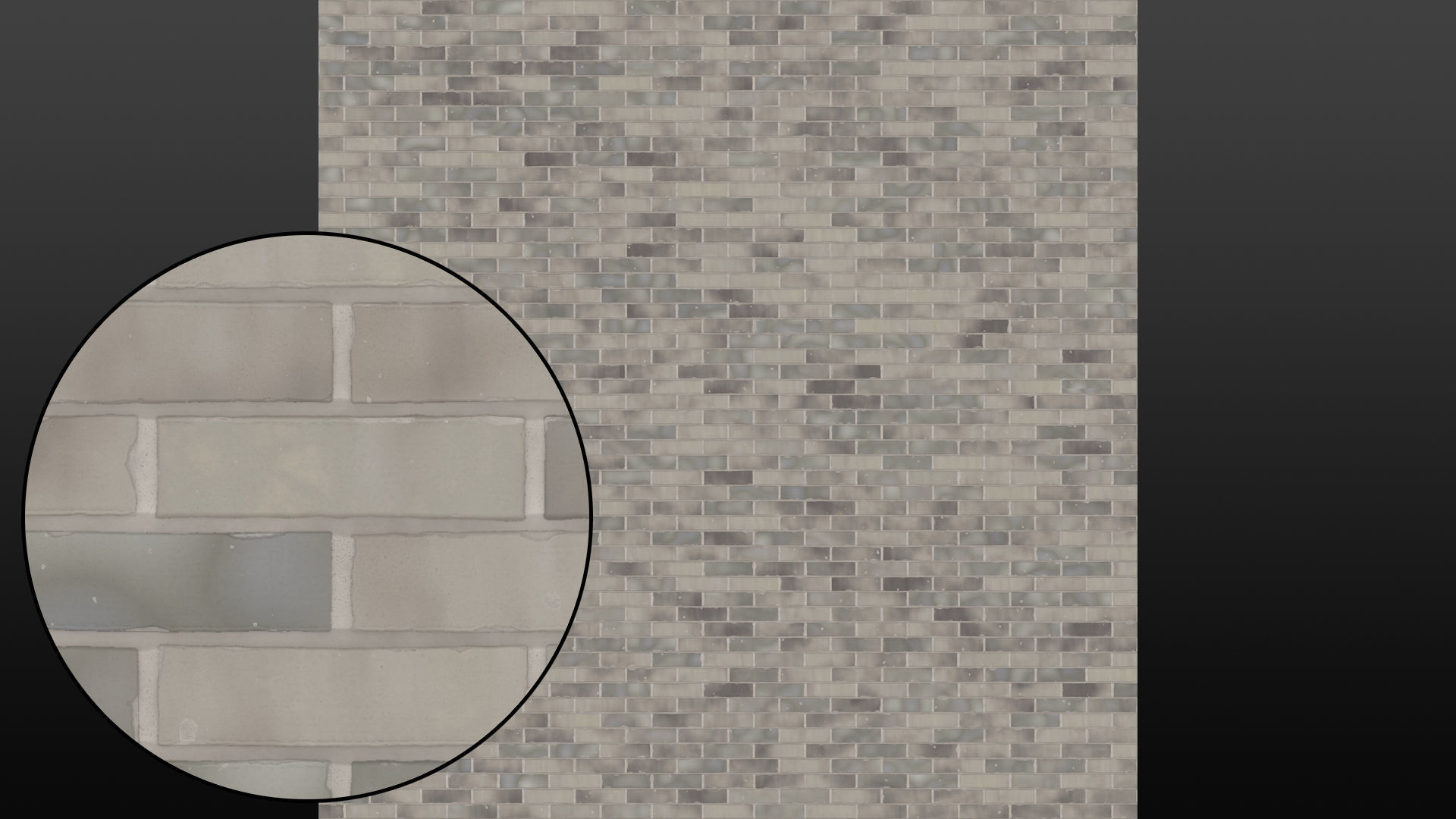 Grey clinker brick texture large surface Texture | CGTrader