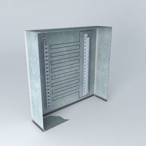 Open Breaker Box free 3D Model .max .obj .3ds .fbx .stl .skp - CGTrader.com