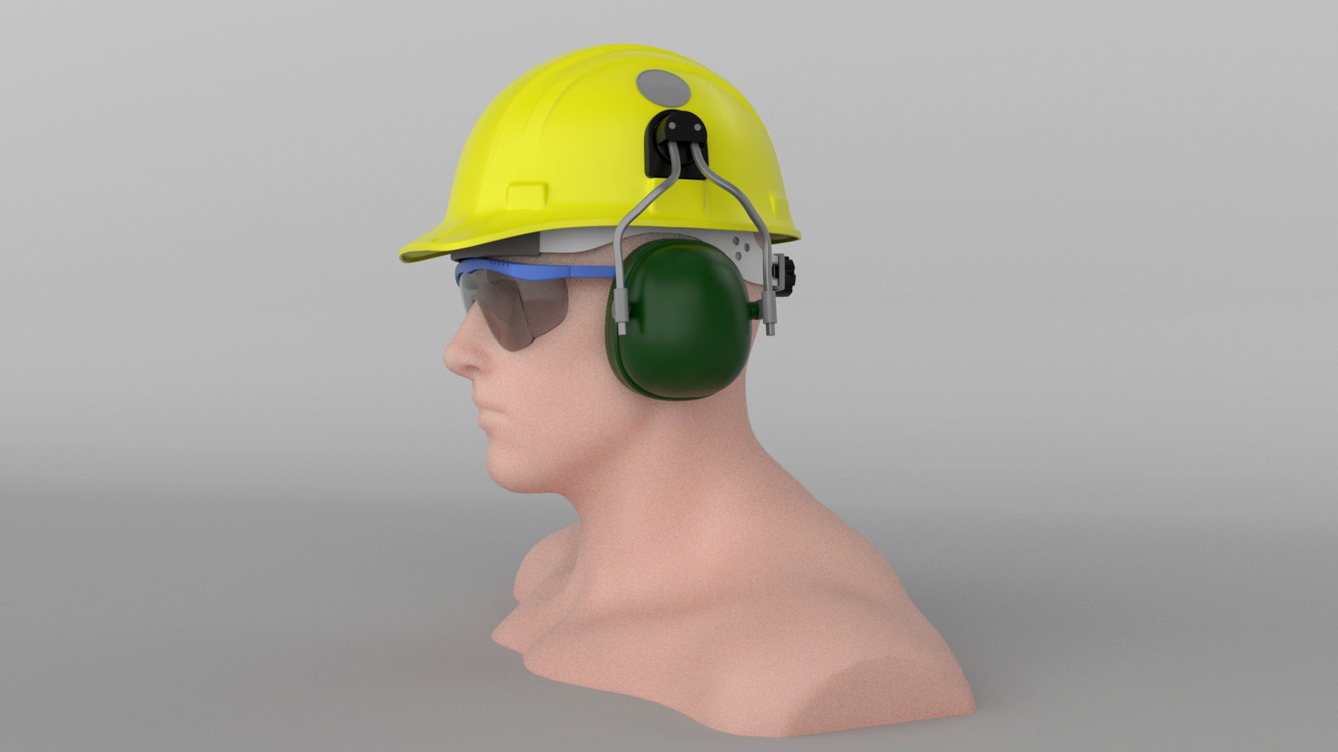 Safety helmet 3D model | CGTrader