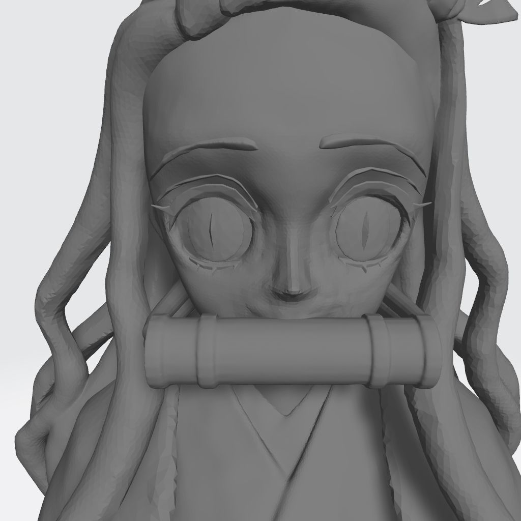 Nezuko Kamado - Demon Slayer 3D model 3D printable | CGTrader