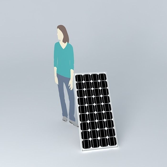 Renogy Solar Panel free 3D model | CGTrader