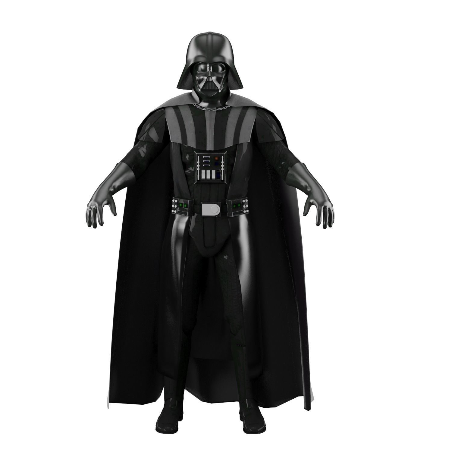 Darth Vader 3D model animated | CGTrader