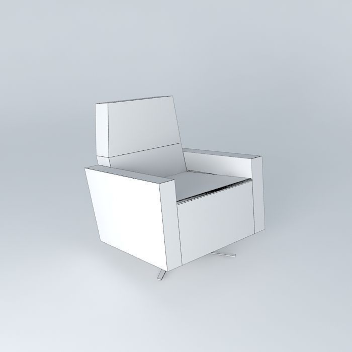 Sillon chair 3D model | CGTrader