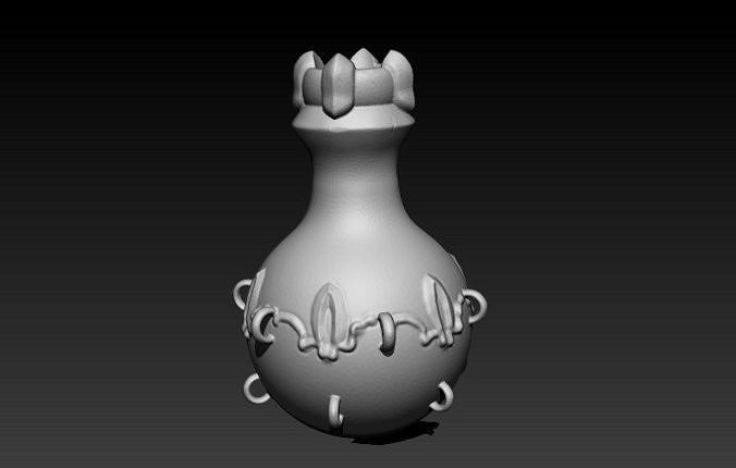 Fantasy Magic Health Potion 3D model 3D printable | CGTrader