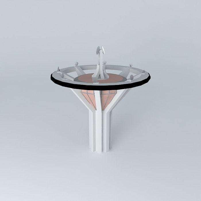 Multifunctional Water tower free 3D model | CGTrader