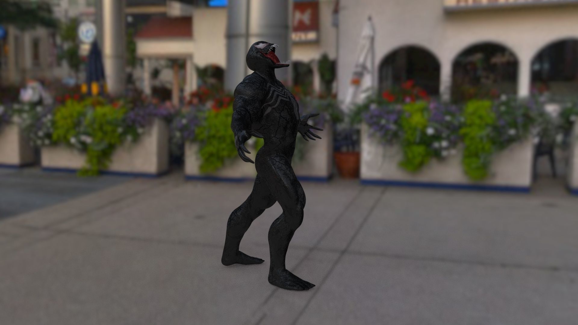 3D model Ultimate Venom 3D Production Model Rigged W Maya Muscle System ...