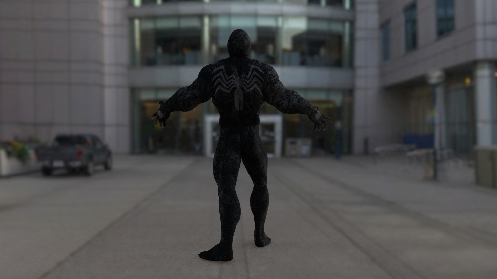 3D model Ultimate Venom 3D Production Model Rigged W Maya Muscle System ...