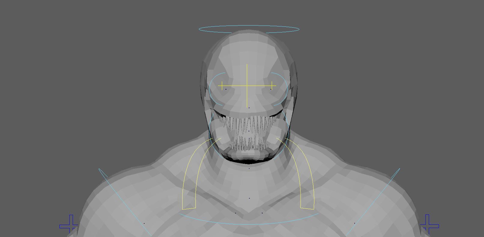 3D model Ultimate Venom 3D Production Model Rigged W Maya Muscle System ...
