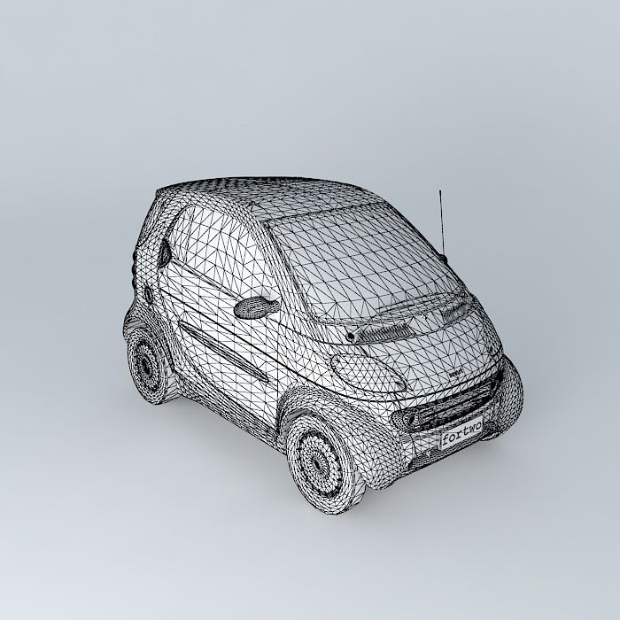Smart ForTwo free 3D model | CGTrader