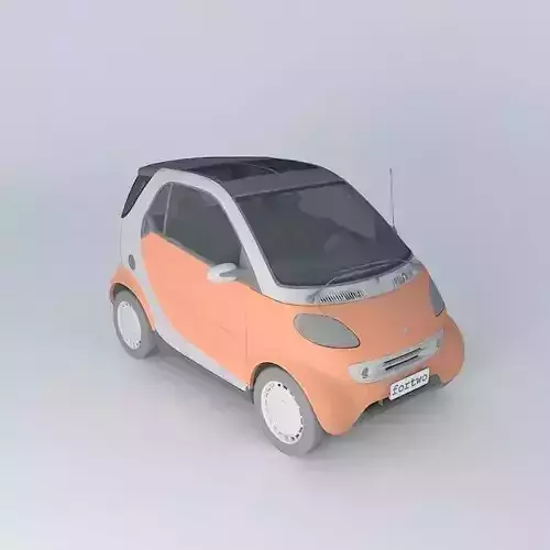 Smart ForTwo free 3D model | CGTrader