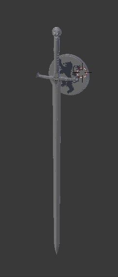 Jaime Lannister Sword 3D model | CGTrader