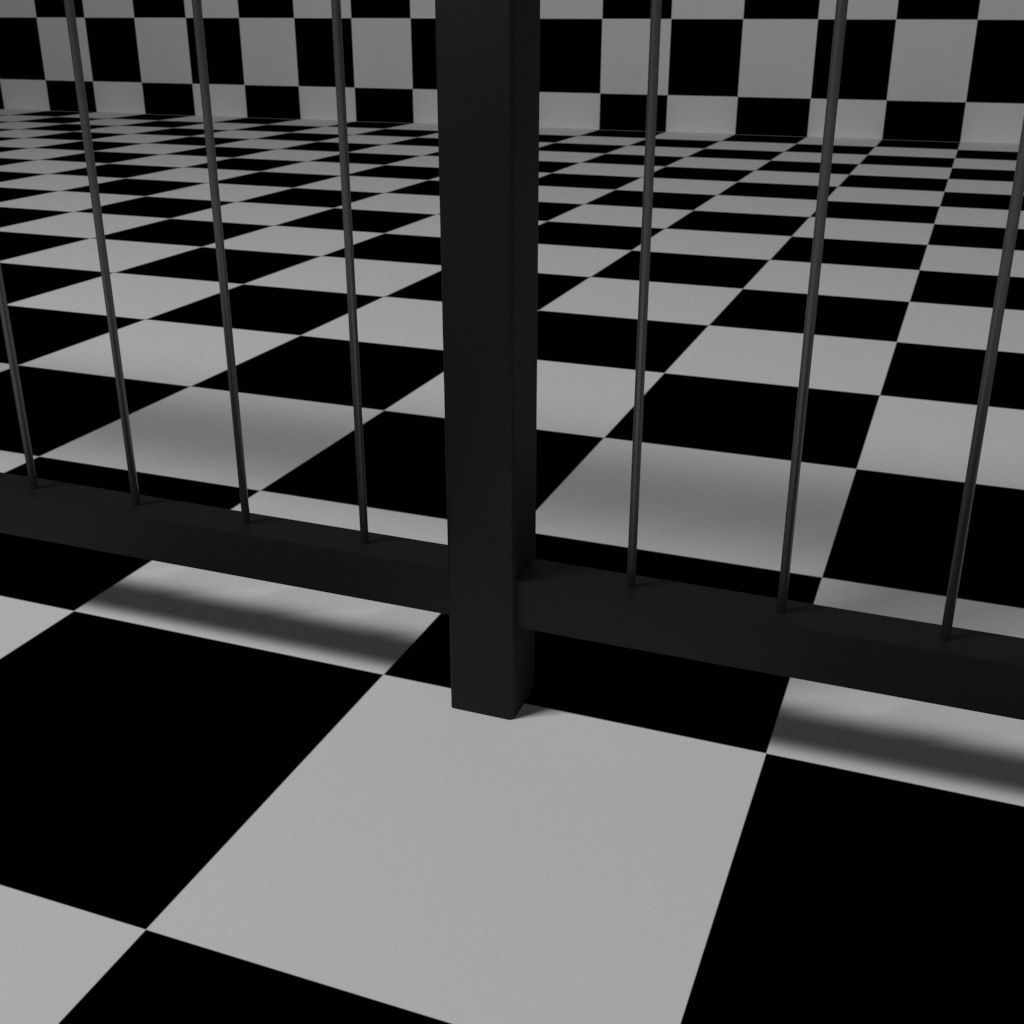 Cable Railing Style 2 3D model | CGTrader