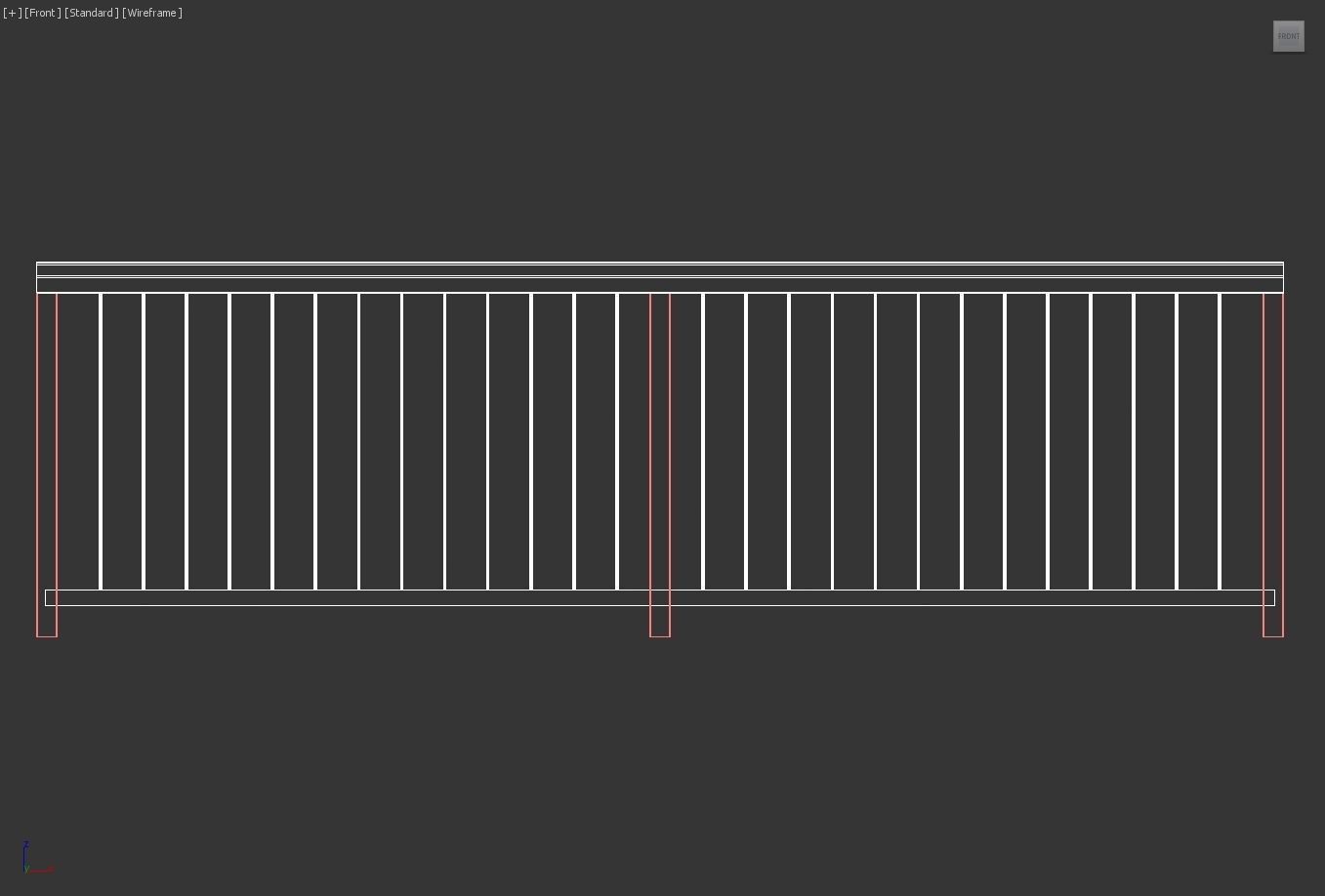 Cable Railing Style 2 3D model | CGTrader