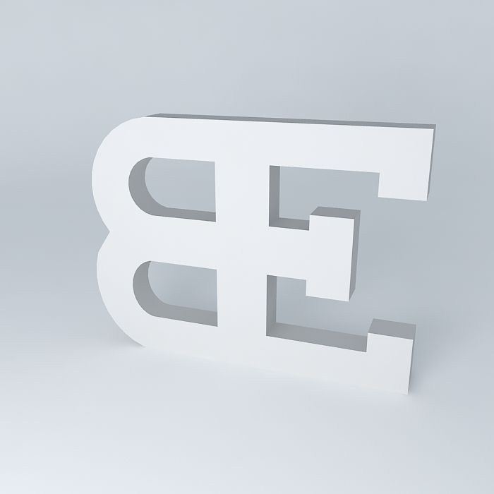 Bugatti Logo free 3D model | CGTrader
