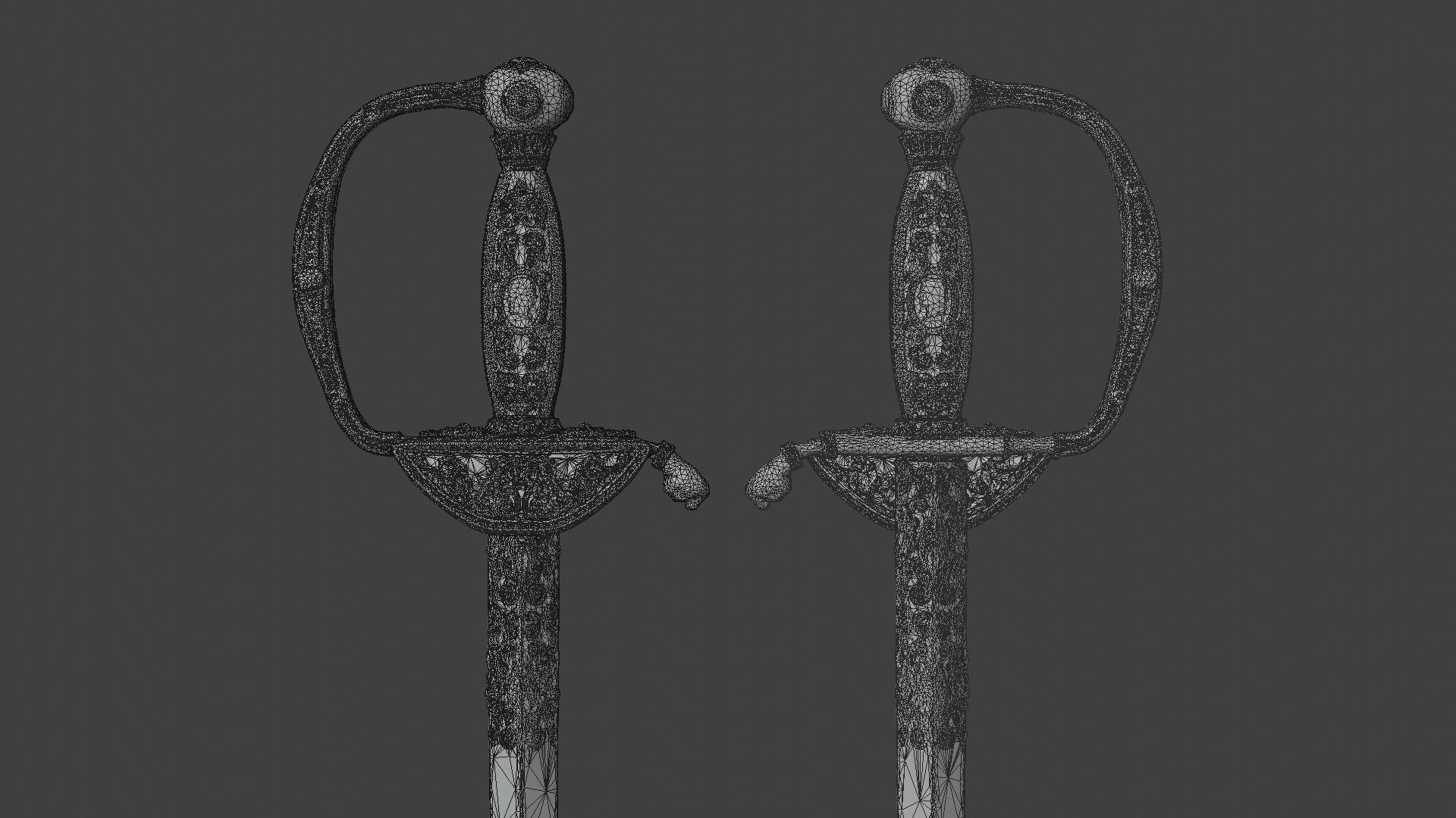 SOLDIER Napoleon Sword 3D model | CGTrader