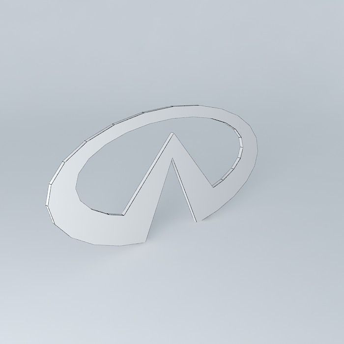 Infiniti logo free 3D model | CGTrader