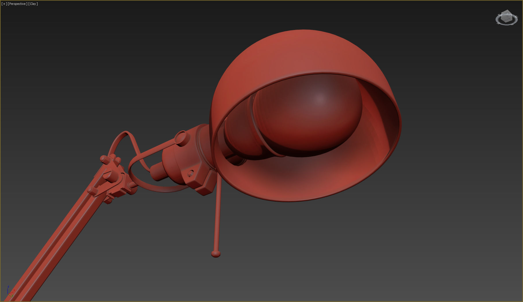 Forsa desk lamp - desk lamp 3D model rigged | CGTrader