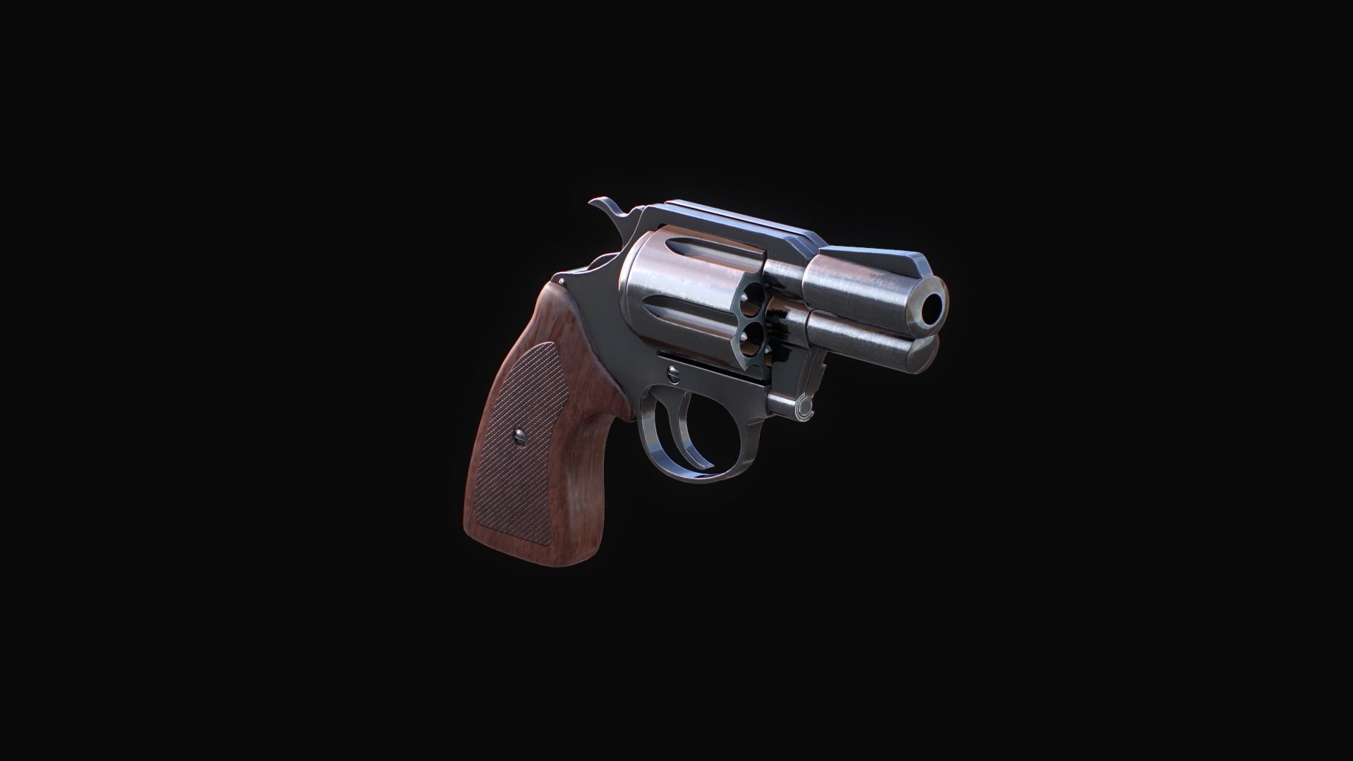 3D model Colt Detective Special DS-II VR / AR / low-poly | CGTrader
