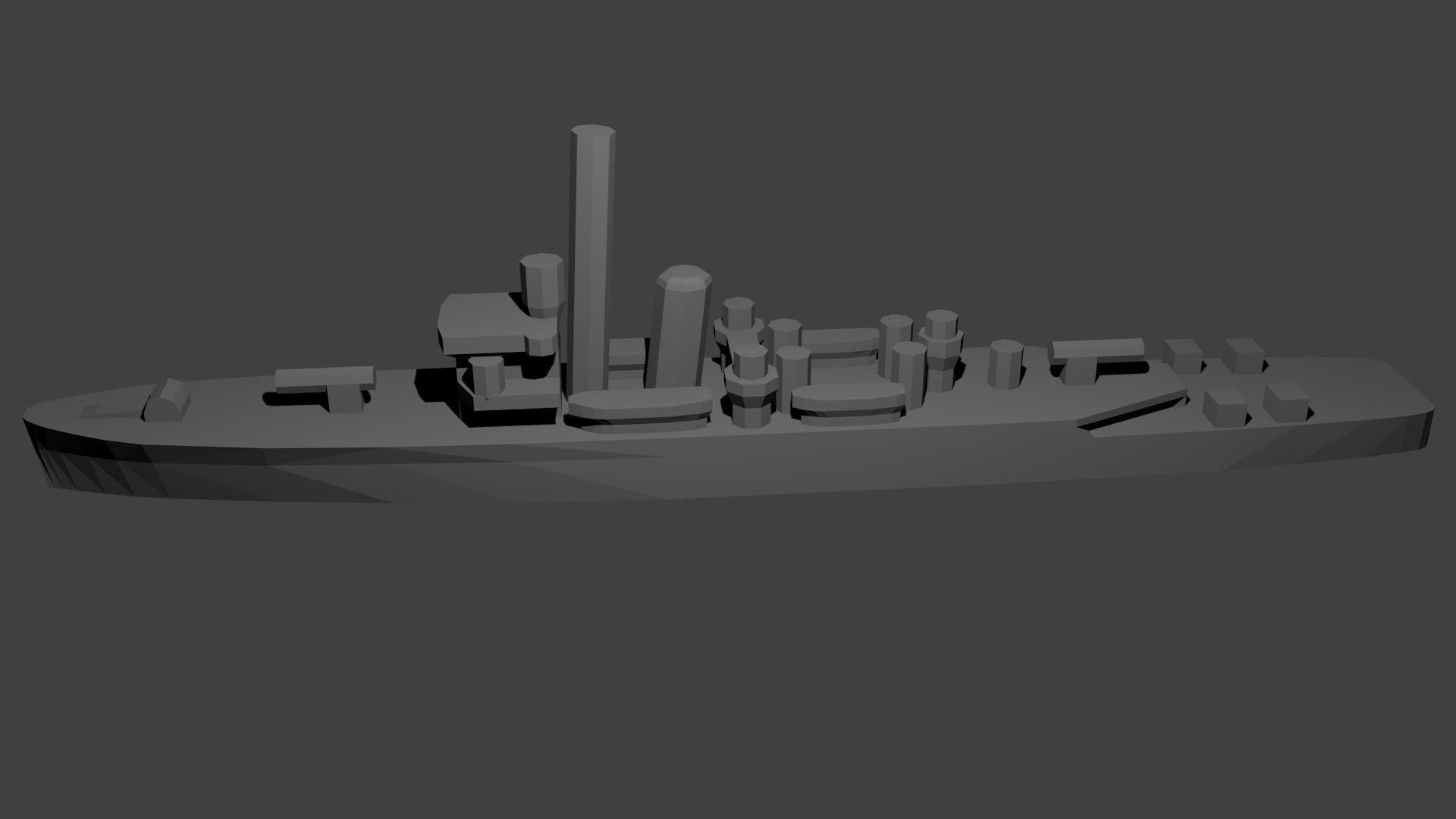 British Shoreham Class Sloop Warship 3D model 3D printable | CGTrader