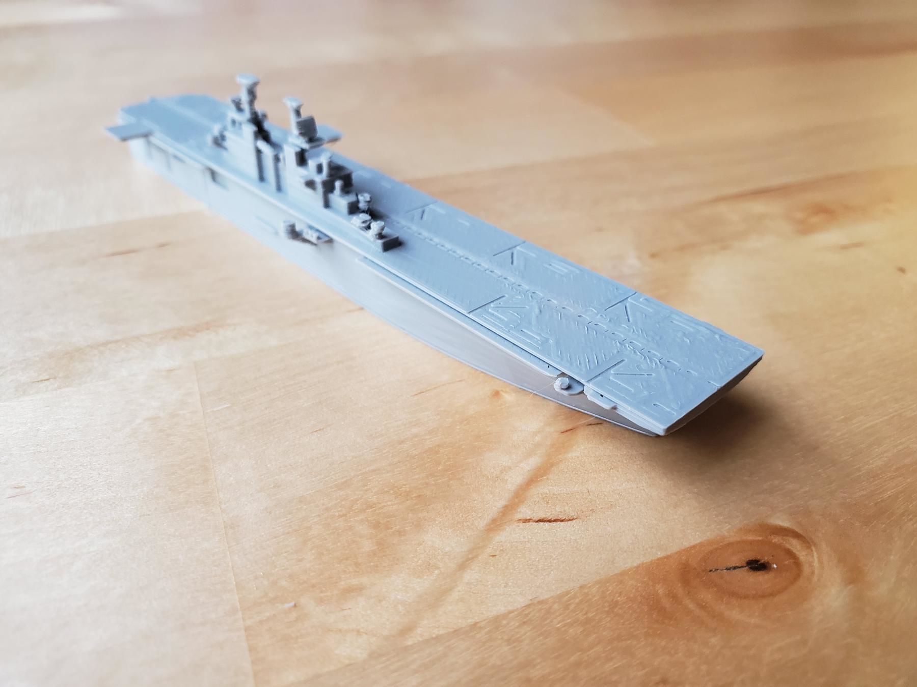 US Wasp Class Helicopter Carrier 3D model 3D printable | CGTrader