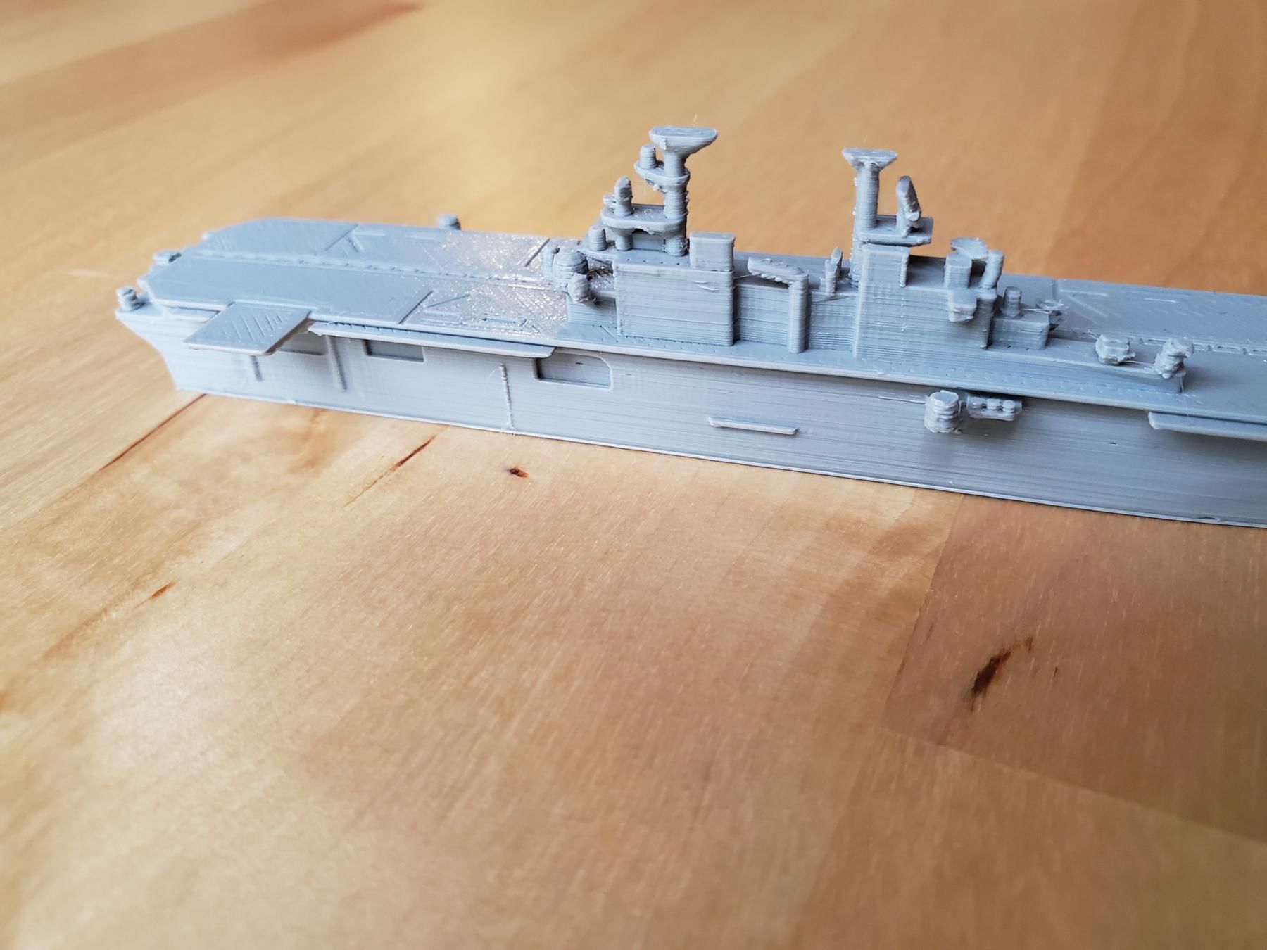 US Wasp Class Helicopter Carrier 3D model 3D printable | CGTrader