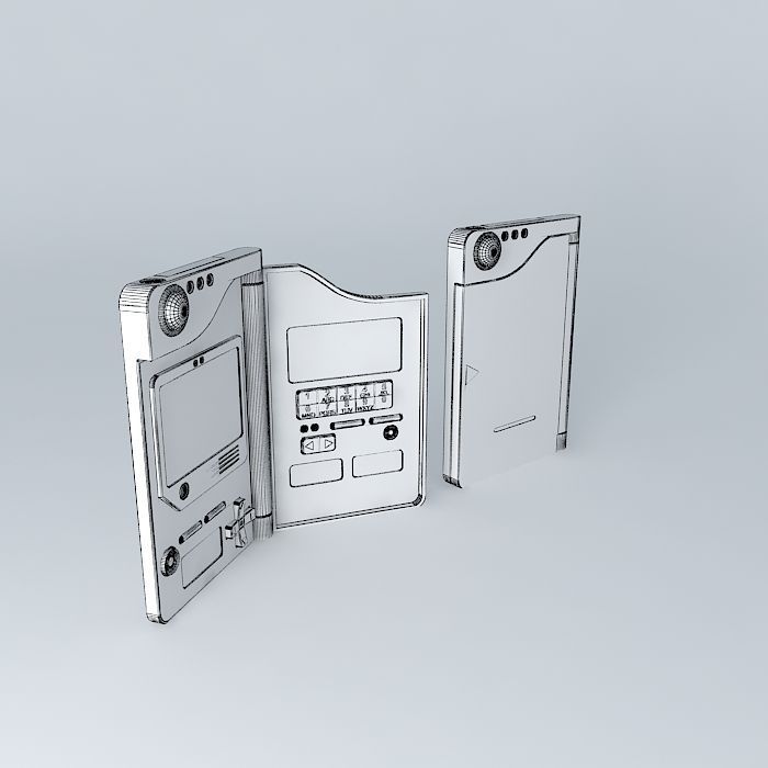 Generation I Pokédex free 3D model | CGTrader