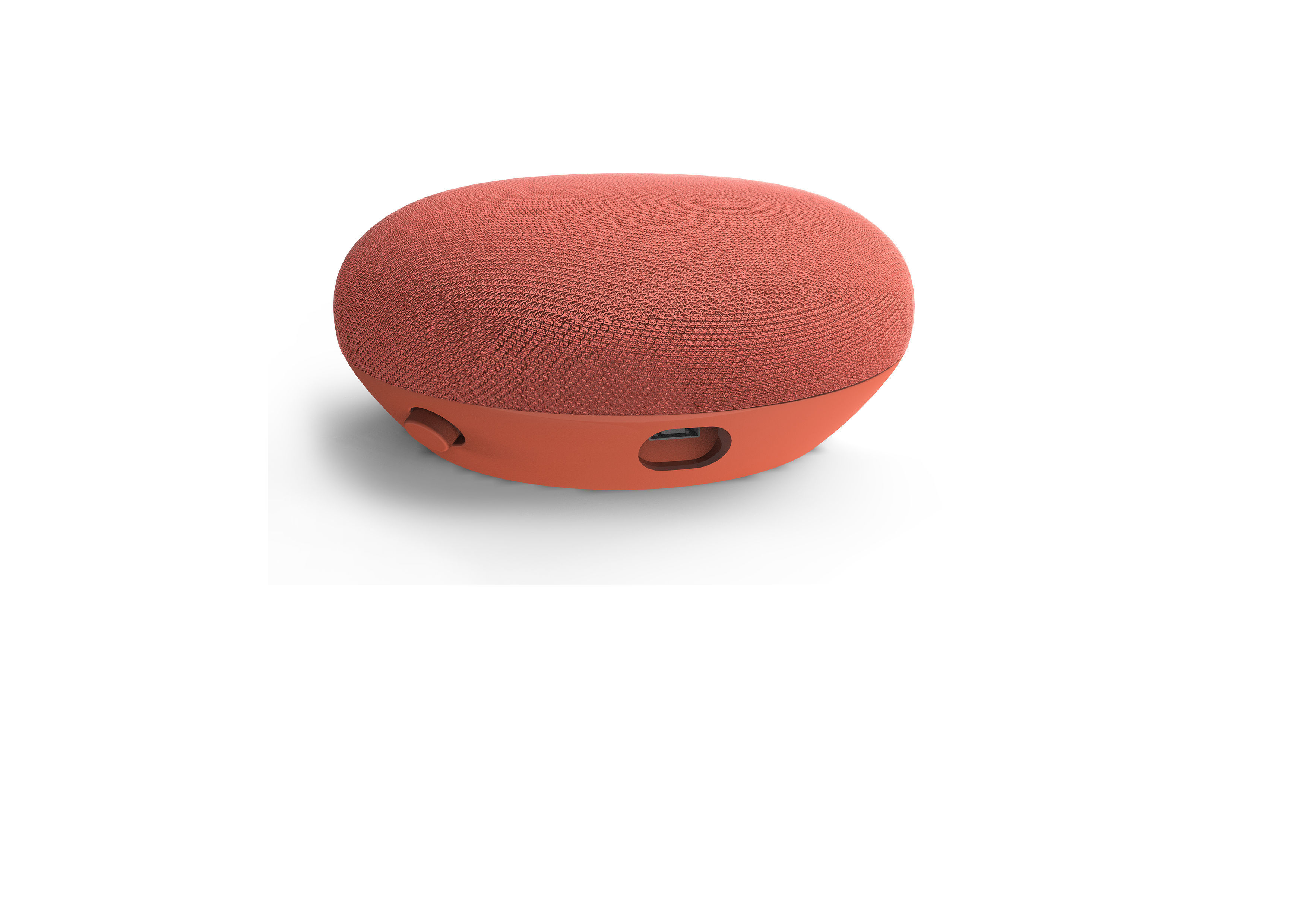 Google home mini red speaker 3D model 3D printable | CGTrader