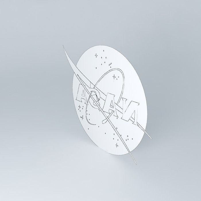 NASA logo free 3D model | CGTrader
